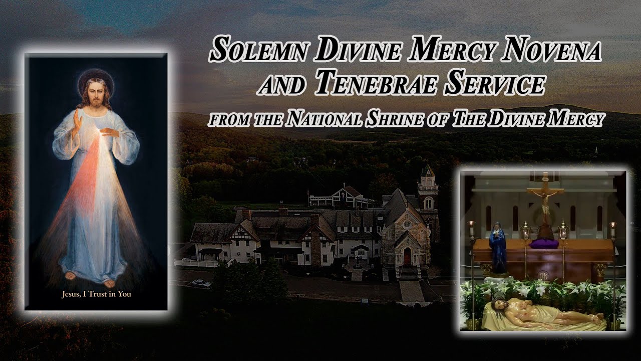 Solemn Divine Mercy Novena & Good Friday Tenebrae Service 2025 | Divine Mercy Plus