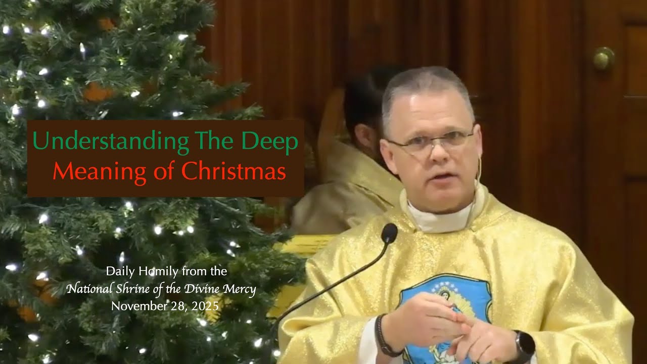 A Deeper Understanding of the Meaning of Christmas | Divine Mercy Plus