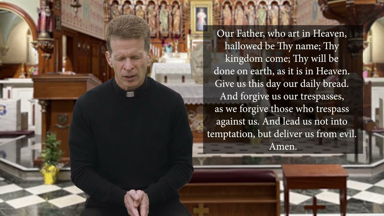 Fr. Mark Baron, MIC, offers prayers on the death of Pope Francis ...