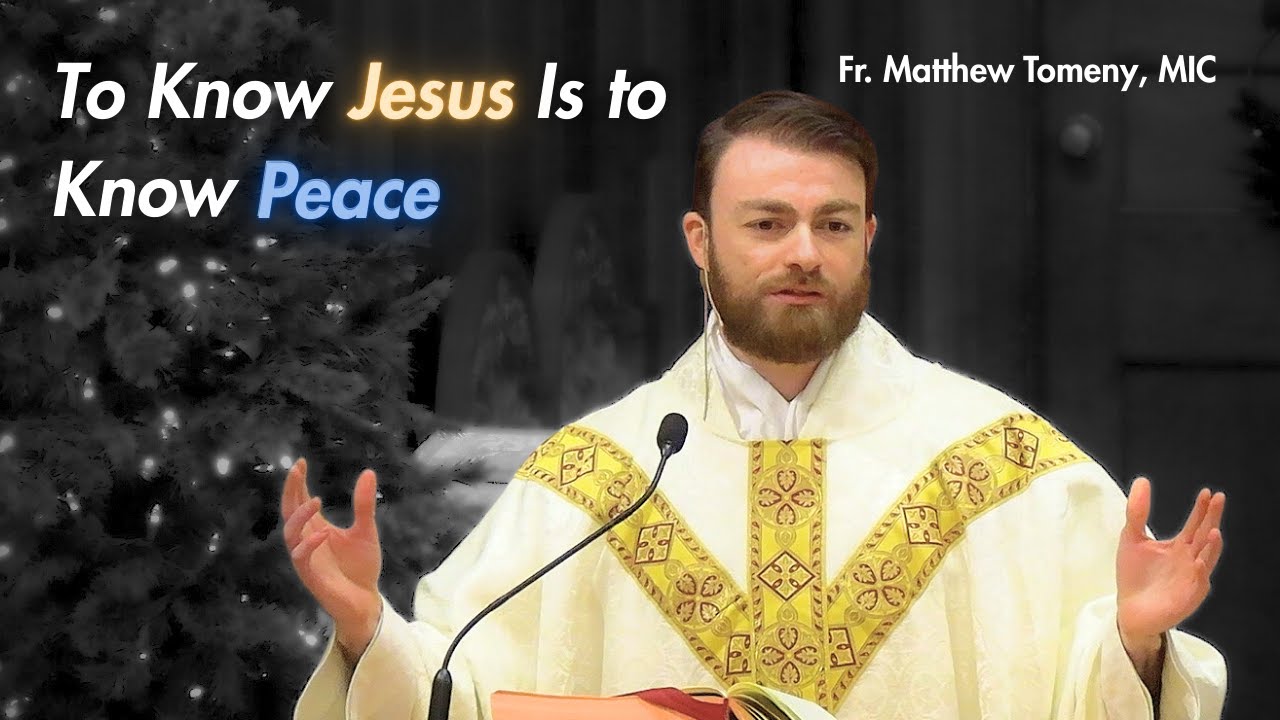 To Know Jesus Is to Know Peace | Divine Mercy Plus